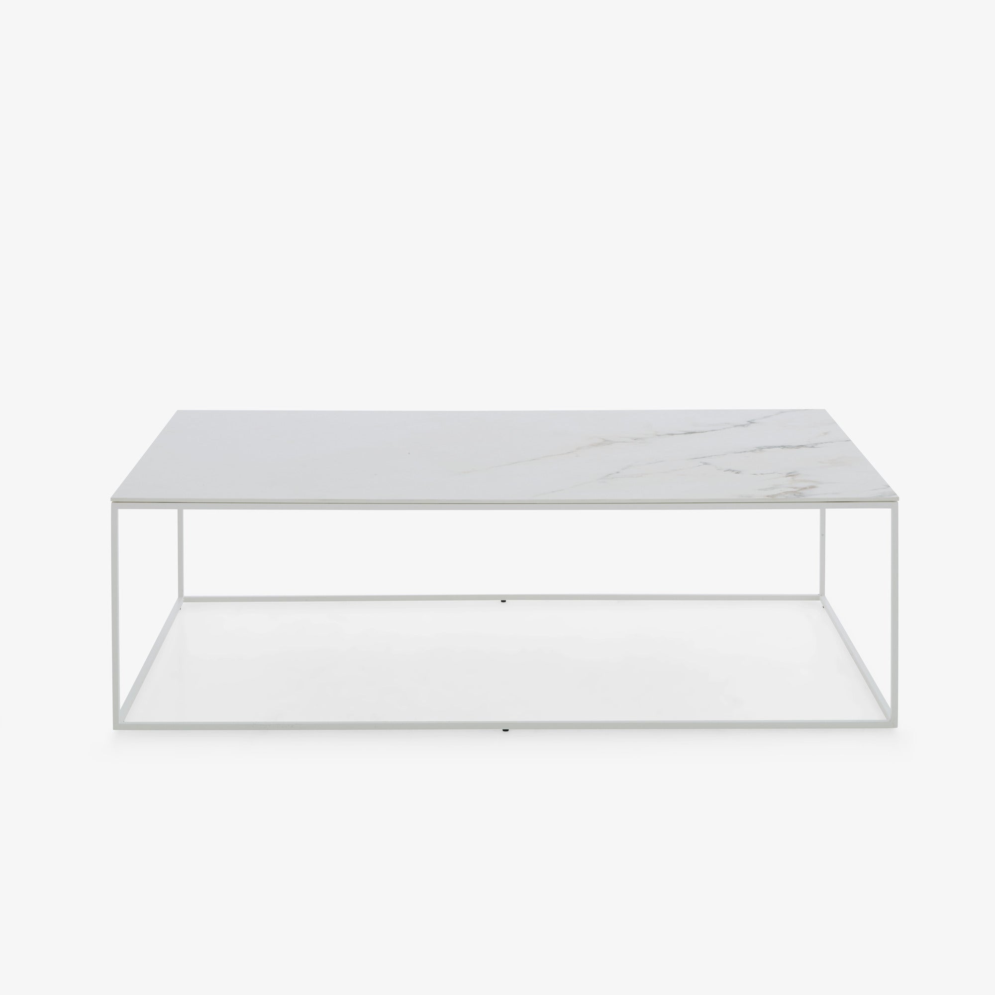 Space - Low Rectangular Porcelain Stoneware Coffee Table by Ligne Roset – TRDST