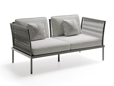 Flash Central Module 2P - 2 Seater Fabric Garden Sofa by Atmosphera – TRDST