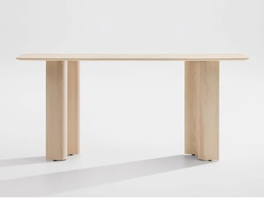 Curtain - Rectangular Solid Wood Console Table by Zeitraum – TRDST