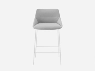 Dunas Xs - Fabric Stool With Footrest by Inclass – TRDST