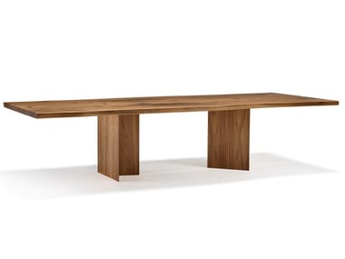 Vero - Boomerang - Rectangular Solid Wood Table by Arte Brotto – TRDST