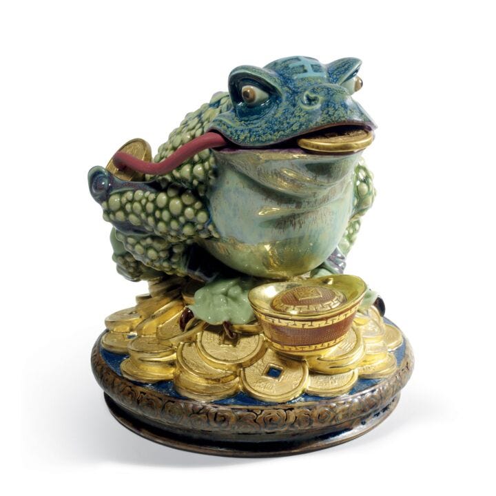 Hoptoad Figurine by Lladró – TRDST