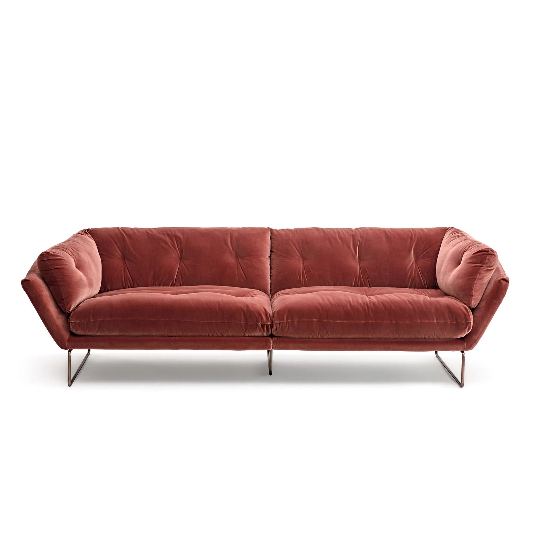 New York Suite - Sled Base Fabric Sofa by Saba Italia – TRDST