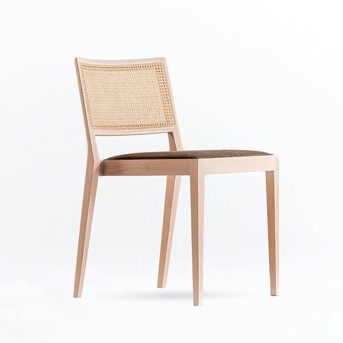 A Chair Outside The Cage - Beech Chair With Integrated Cushion And Cane ...