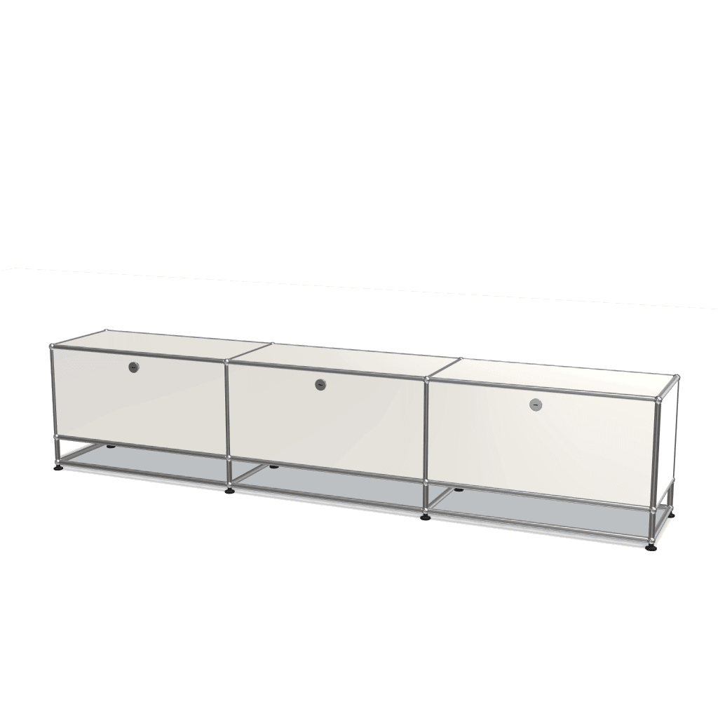 3x2 Modular Metal Sideboard with 3 top doors & 3-2-2 Pannels [W(750+750 ...