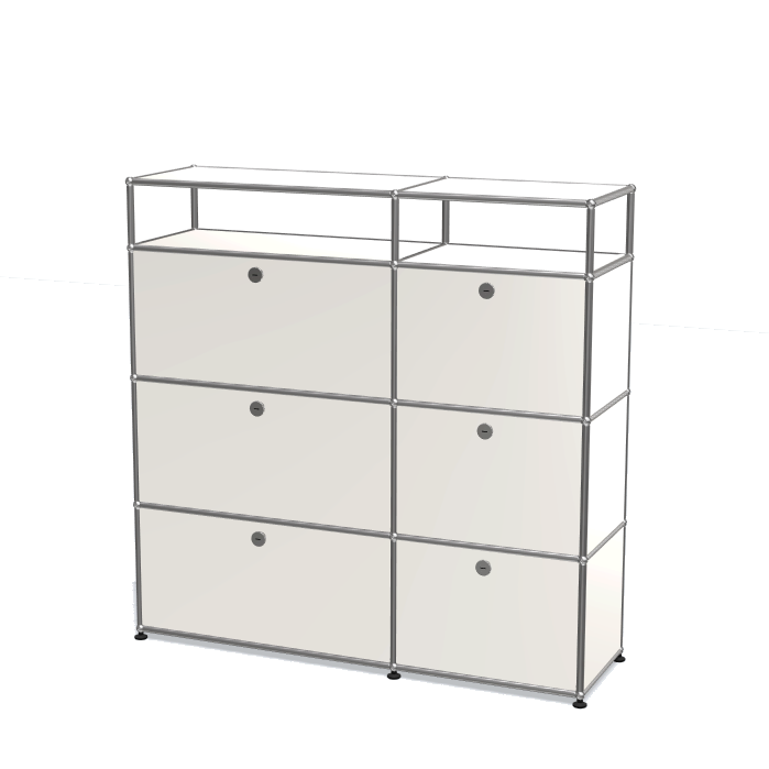 2x4 module(6 drop down doors) [W(750+500)XD350XH(350+350+350+175)] by ...