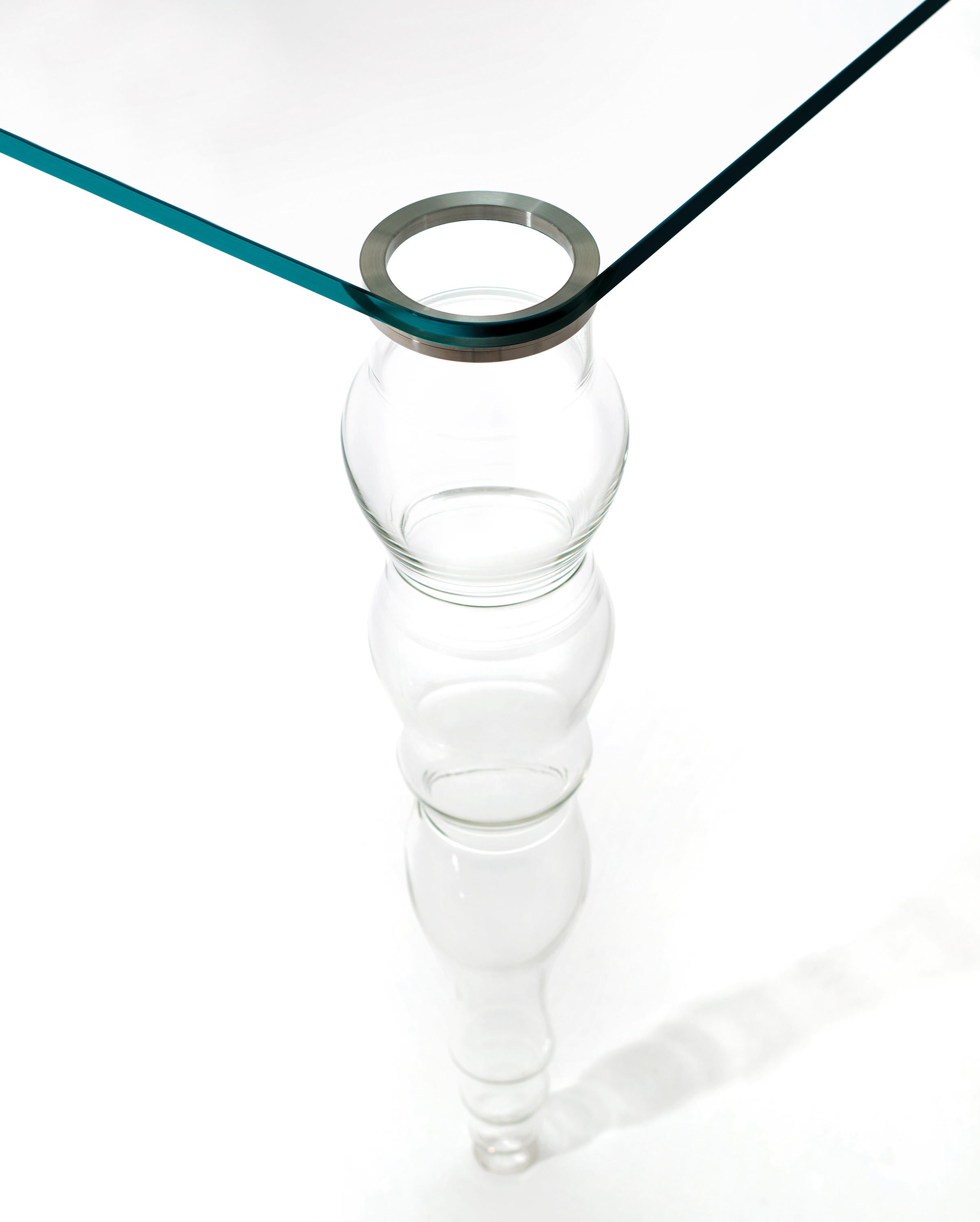 Post Modern - Square Crystal Table by Glas Italia – TRDST