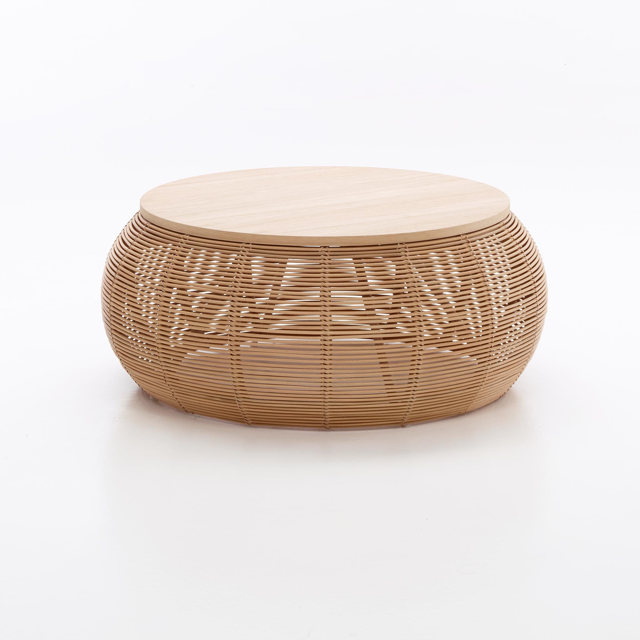 Round Rattan Coffee Table Vivi by Vincent Sheppard – TRDST