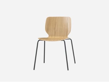 Nim - Stackable Wood Veneer Chair by Inclass – TRDST