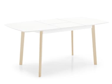 Cream - Extending Wooden Kitchen Table by Calligaris – TRDST