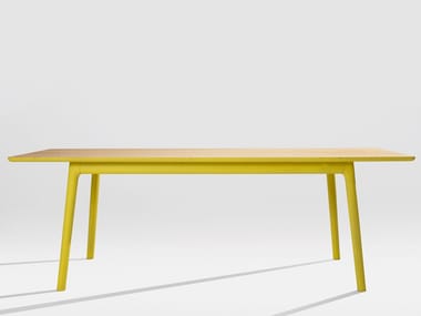 E8 - Rectangular Wooden Table by Zeitraum – TRDST