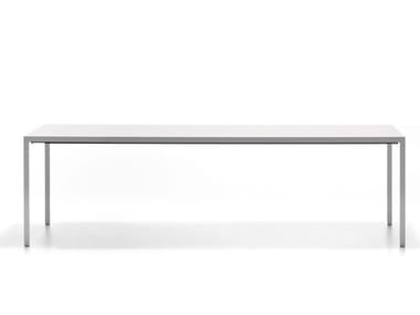 Extension - Extending Rectangular Aluminium Table by Mdf Italia – TRDST