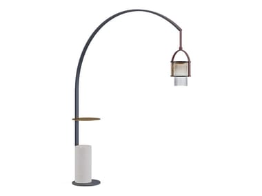 Fanus - Led Murano Glass And Metal Floor Lamp by Paolo Castelli – TRDST