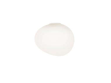 Gregg Semi - Blown Glass Wall Light by Foscarini – TRDST