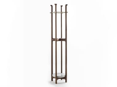 Igor - Walnut Coat Rack With Umbrella Stand by Porada – TRDST