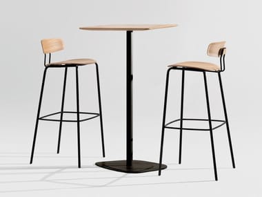 Kontra High - Solid Wood High Table by Zeitraum – TRDST