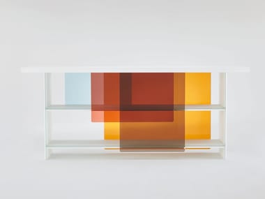 Layers - Crystal Bookcase by Glas Italia – TRDST