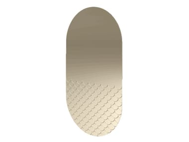 Mermaid - Contemporary Style Wall-Mounted Oval Mirror by Natuzzi Italia ...