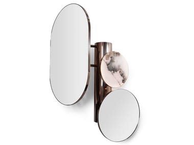 Rebel - Table-Top Oval Chrome Plated Mirror by Visionnaire – TRDST