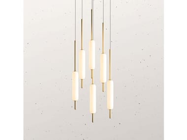 Typha 285.03 - Led Brass Pendant Lamp by Il Fanale – TRDST