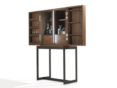 Cambusa Fly - Solid Wood Bar Cabinet With Integrated Lighting by Riva ...