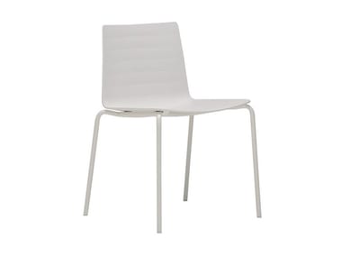 Flex Outdoor Si1320 - Stackable Polymer Garden Chair by Andreu World ...