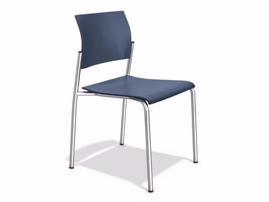 Cooper - Stackable Plastic Reception Chair by Casala – TRDST