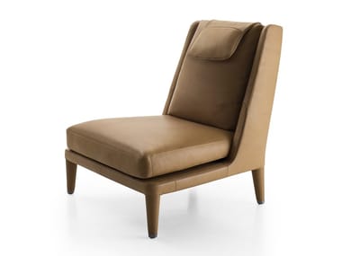 Nidus - High-Back Leather Armchair by Maxalto – TRDST