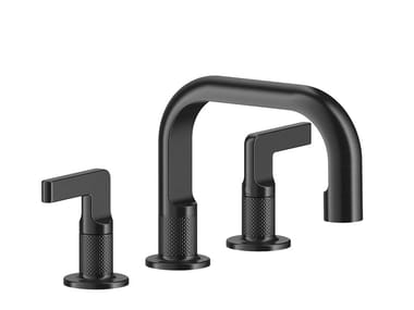 Inciso - - 3 Hole Brass Washbasin Mixer Without Waste by Gessi – TRDST