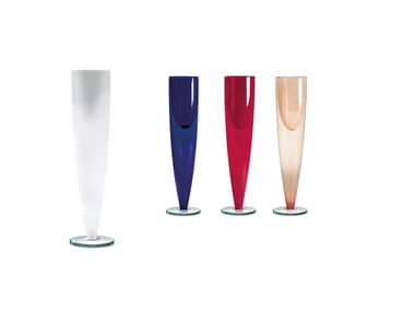 Ming - Contemporary Style Glass Vase With Integrated Lighting by Reflex ...
