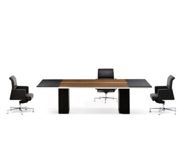 Ono - Rectangular Wooden Meeting Table by Frezza – TRDST