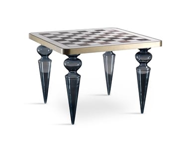 Scacchi - Game Murano Glass Coffee Table by Reflex – TRDST