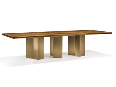 Vero - Esa - Rectangular Solid Wood Table by Arte Brotto – TRDST
